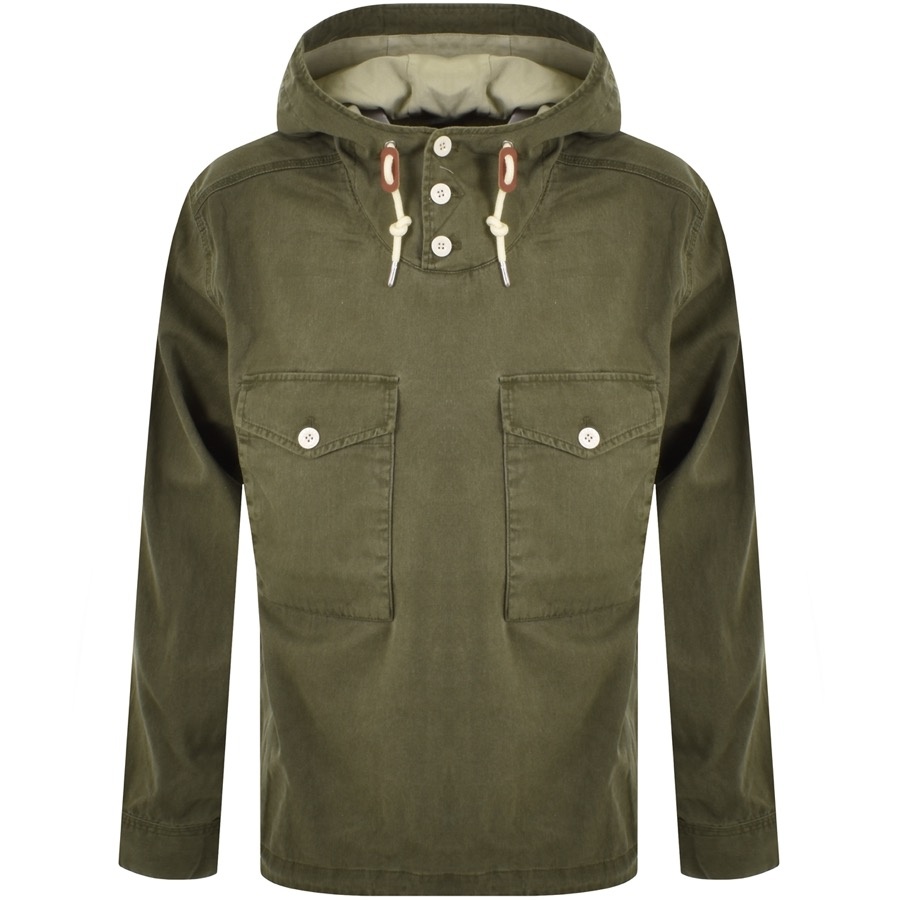 Pretty Green Seam Sealed Parka Jacket - Khaki | Pretty Green | UK