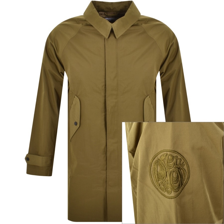 Pretty Green Seam Sealed Parka Jacket - Khaki | Pretty Green | UK