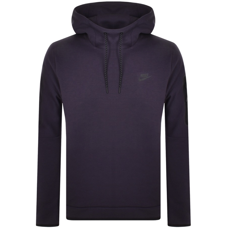 Nike Tech Fleece Hoodie Purple | The Hoxton Trend