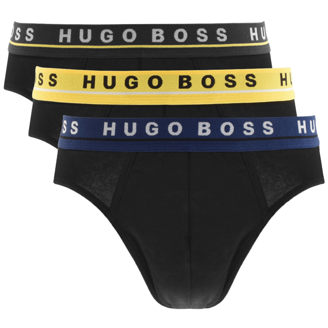 Hugo Boss Boss Underwear Triple Pack Briefs Black | ModeSens